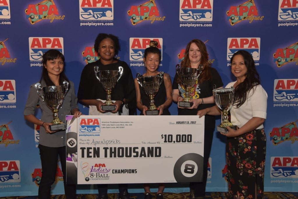 2017 Ladies 8-Ball Championship Results - American Poolplayers Association