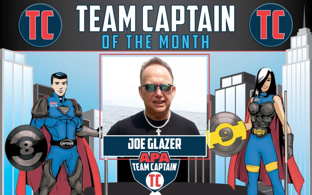 Team Captain of the Month: Joe Glazer - American Poolplayers Association