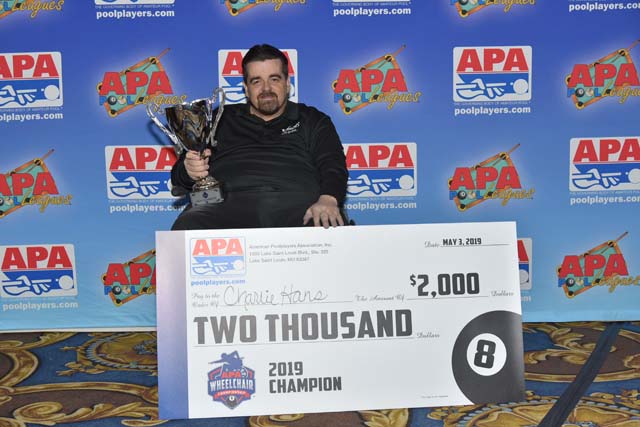 2019 Wheelchair Championship Final Results - American Poolplayers ...