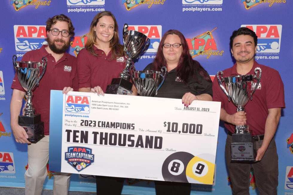 2023 Team Captains Championship Results - American Poolplayers Association