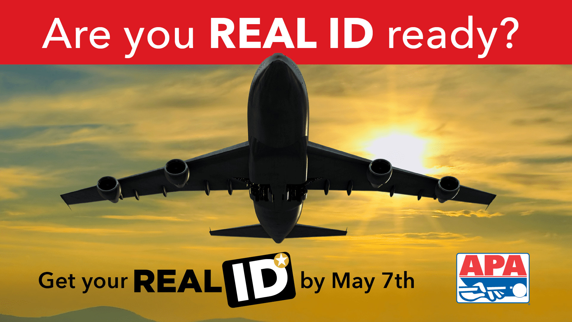 REAL ID Goes Into Effect Shortly After APA Poolplayer Championships - American Poolplayers ...