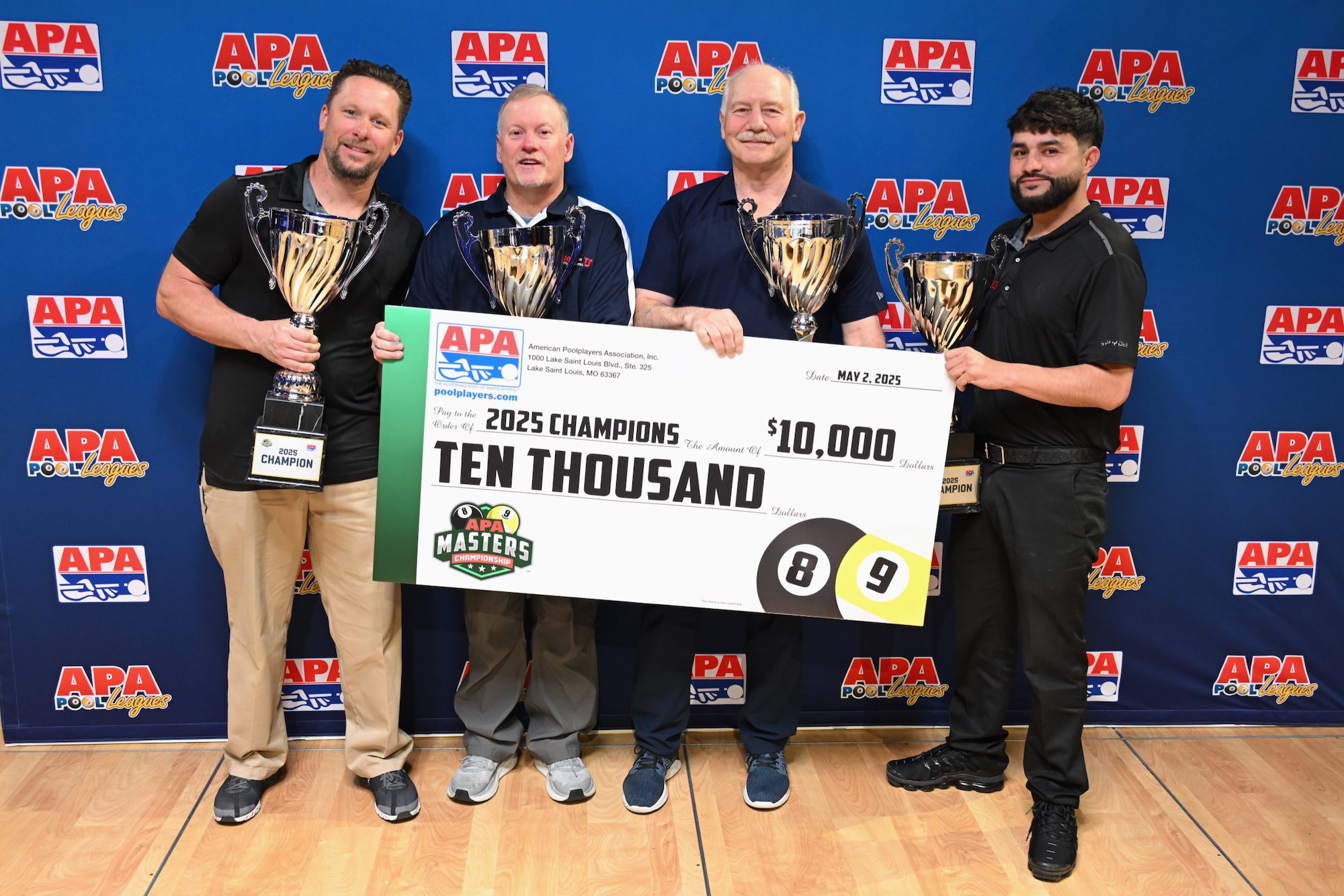 2025 Masters Championship Results - American Poolplayers Association